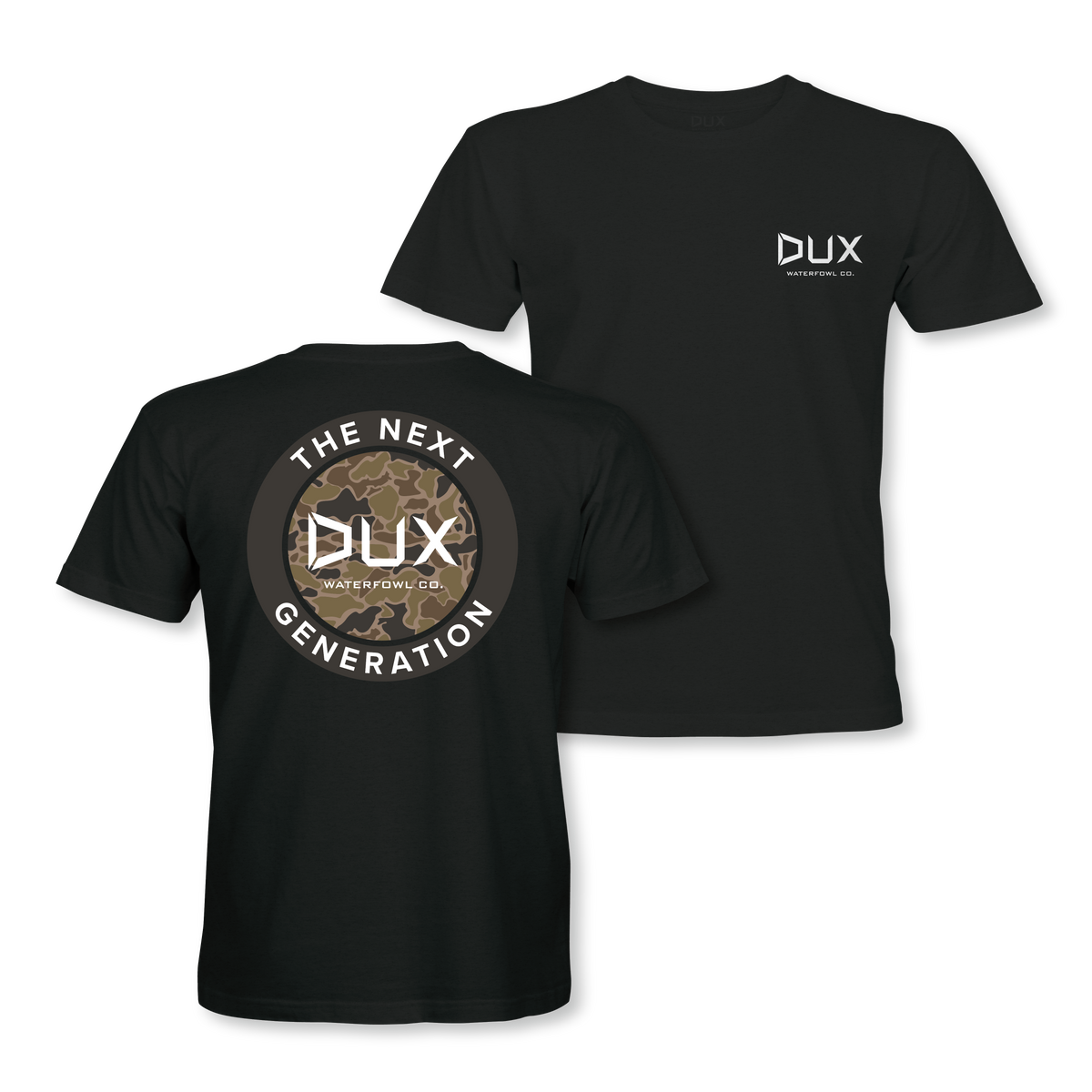 Dux Camo Badge Logo Tshirt – DUX BUX